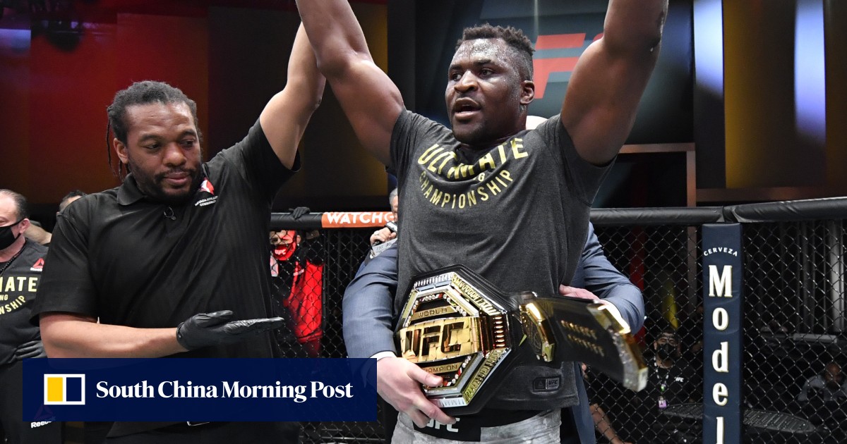 UFC 260: Francis Ngannou folds Stipe Miocic with huge KO to win ...