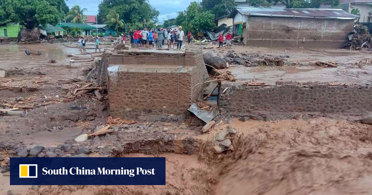 Indonesia, East Timor floods and landslides kill dozens | South China ...