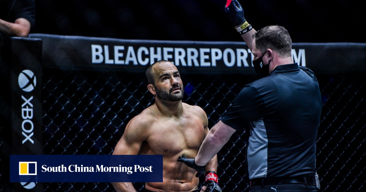 ONE Championship: Eddie Alvarez in tears after red card ...