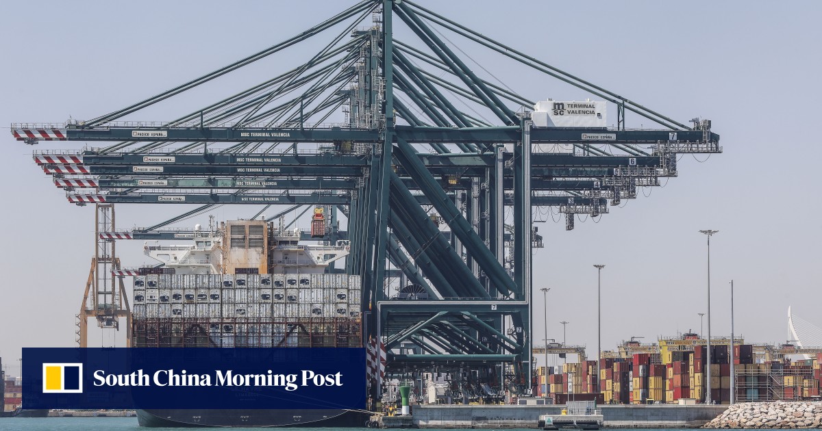 Container backlog, global supply chain disruption from Suez Canal ...