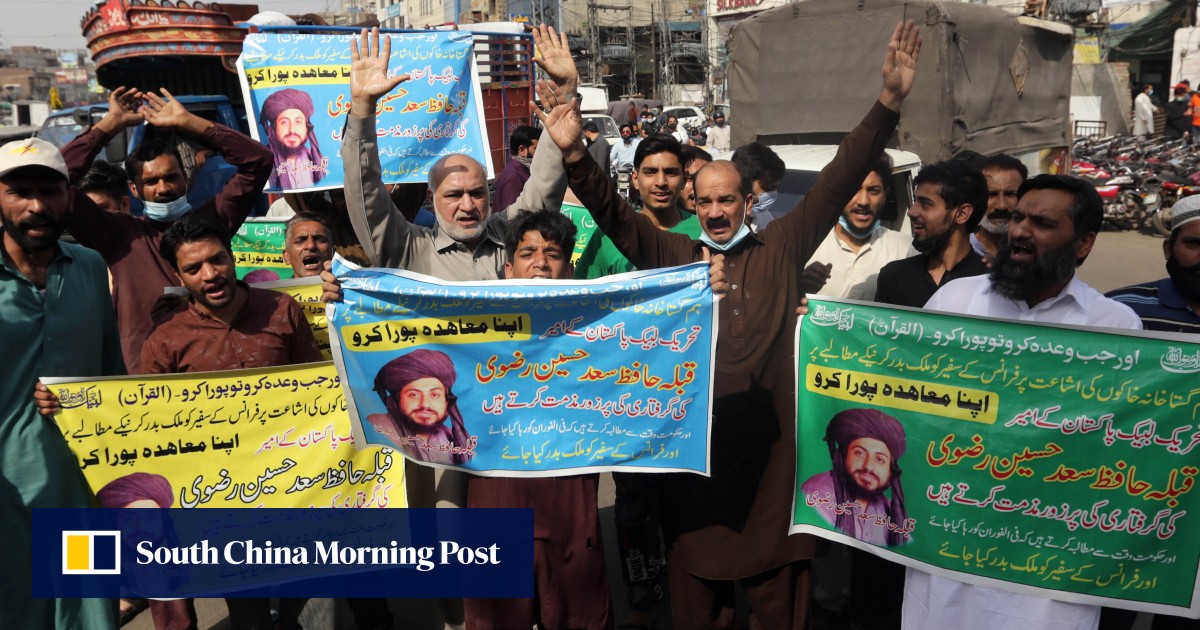 Pakistan to ban extremist TLP party behind deadly anti-France protests ...