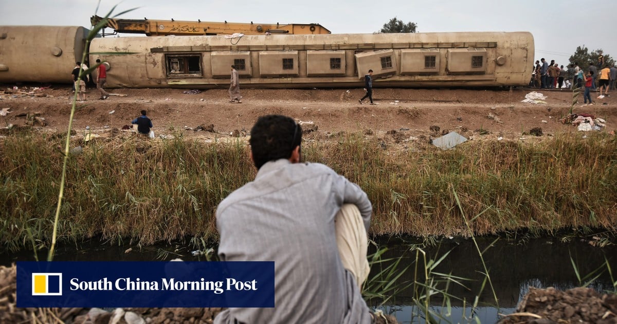 Egypt train crash: 11 dead, dozens injured near Cairo | South China ...