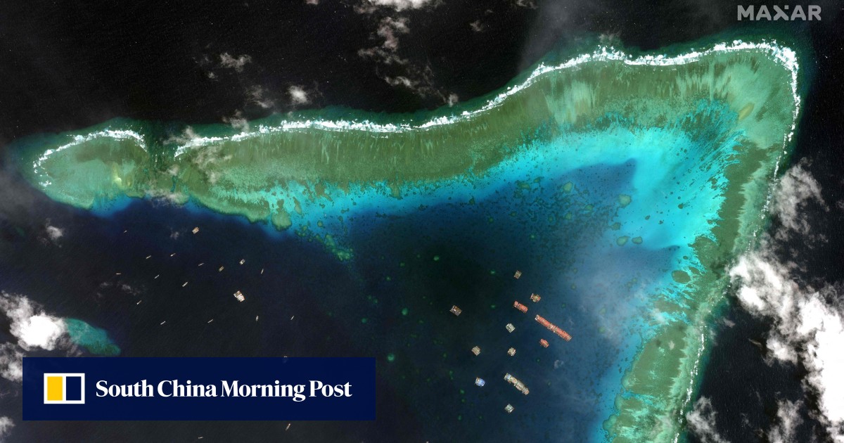 South China Sea: Chinese boats keep up steady presence at disputed ...