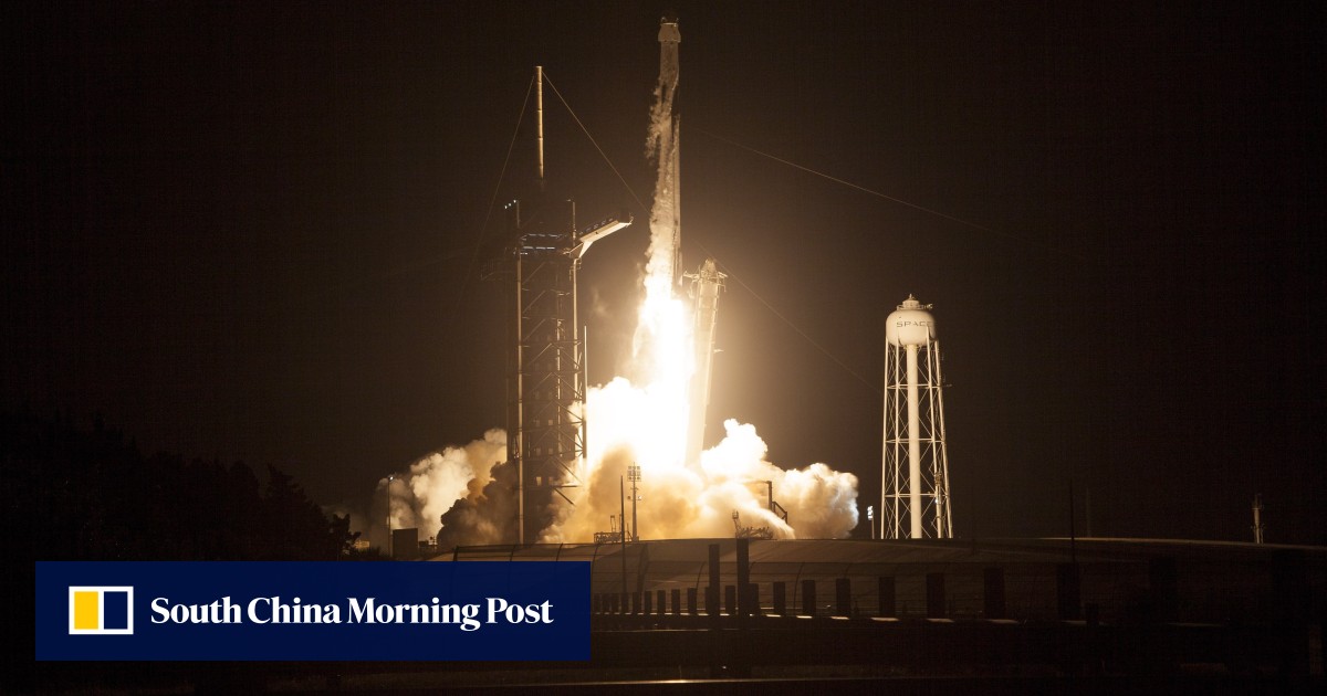 SpaceX sends crew to International Space Station, recycling rocket and ...
