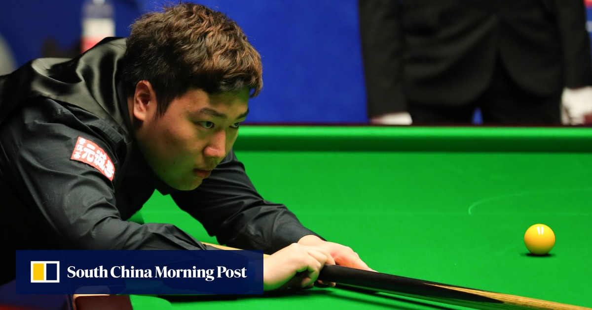 World Snooker Championship: Yan Bingtao shares second session frames ...