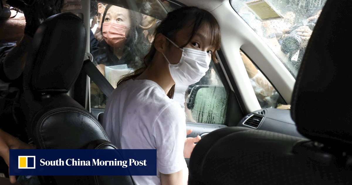 Hong Kong Protests Political Activist Agnes Chow Released From Prison
