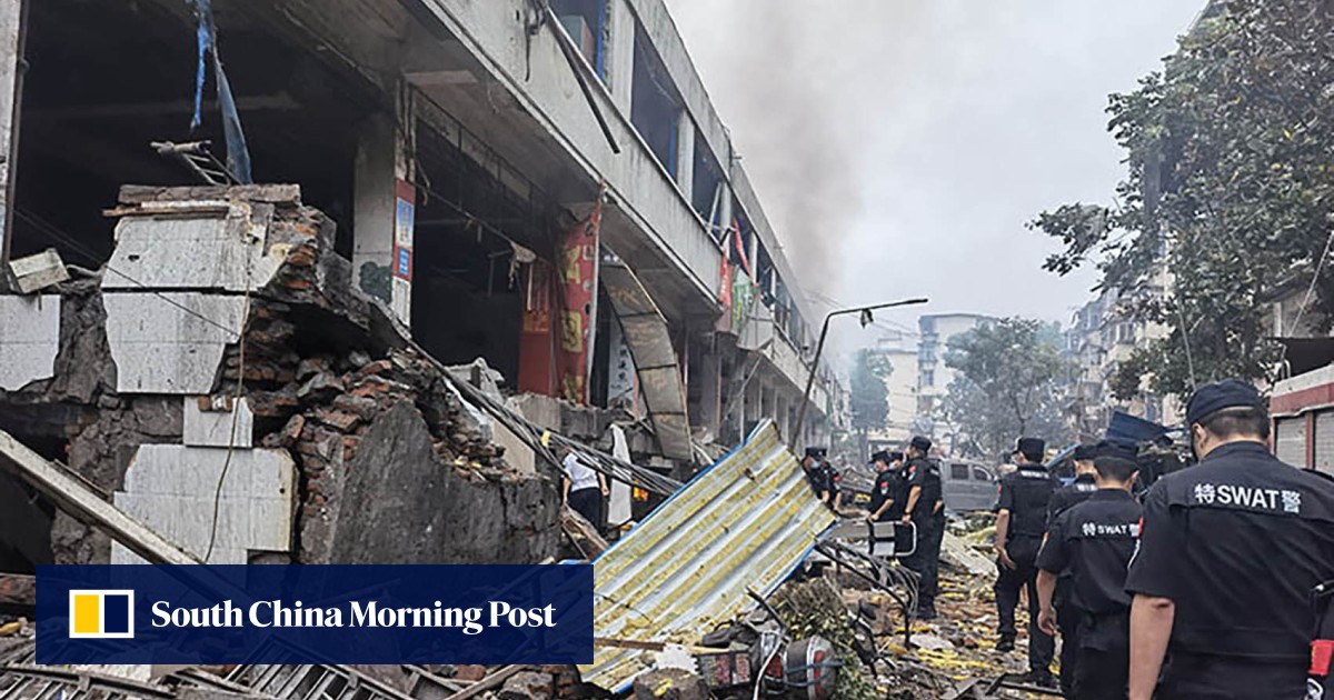 Chinese market gas blast kills 12 | South China Morning Post