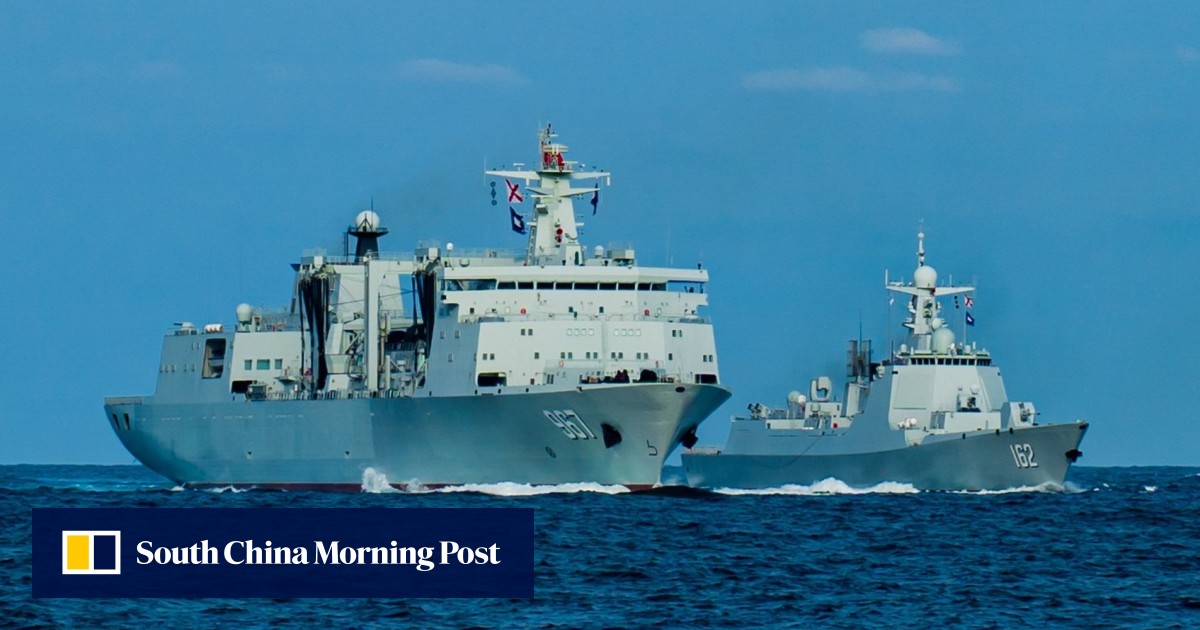 Chinese navy sails new destroyers in South China Sea amid military ...