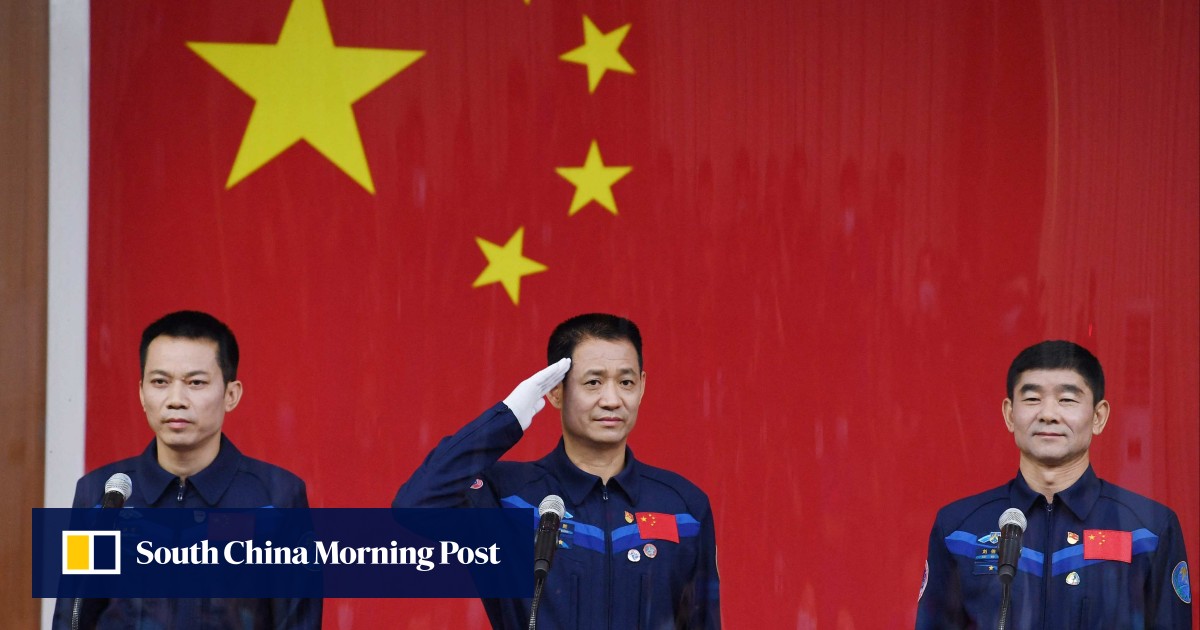 Meet the astronauts set to blast off on first Chinese space station ...