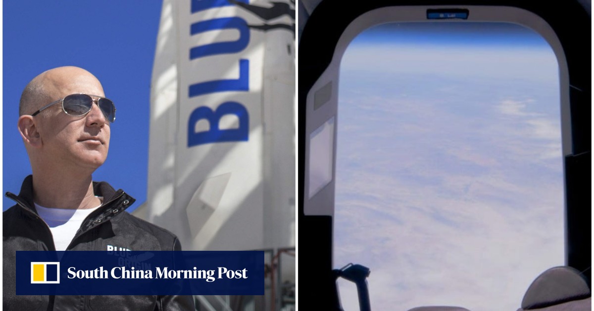 Take a peek inside Jeff Bezos’ first-class space flight – Blue Origin’s ...