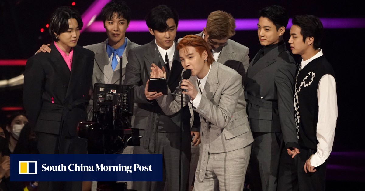 BTS win Artist of the Year at the American Music Awards, a first for ...