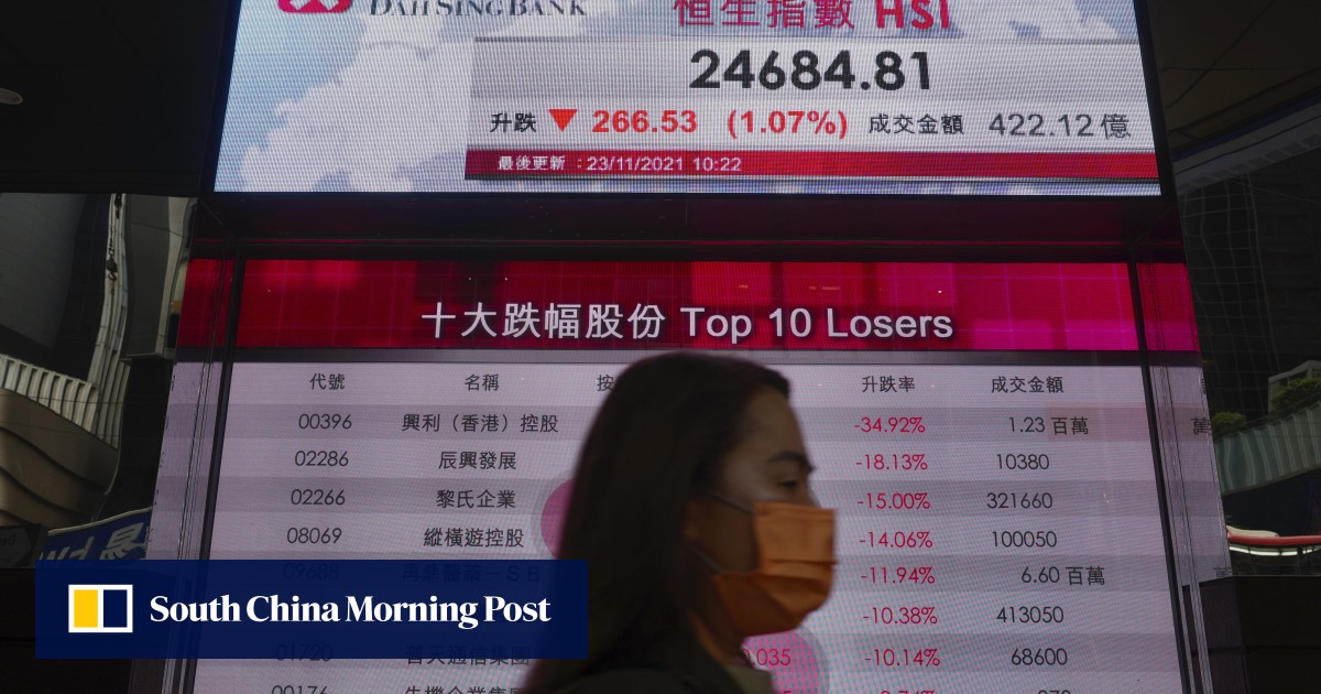 Tech stocks from Meituan to Alibaba lead losses in Hong Kong as Chinese ride-hailing giant Didi ...