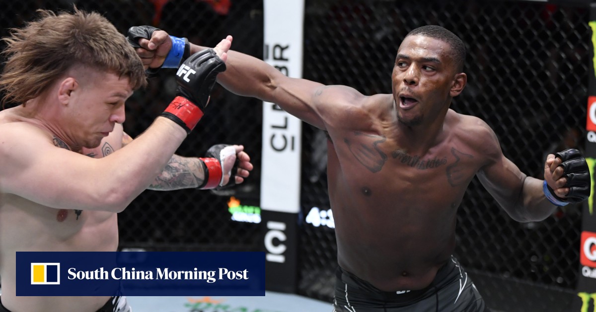 UFC: Jamahal Hill knocks out Jimmy Crute in 48 seconds, then sets his ...
