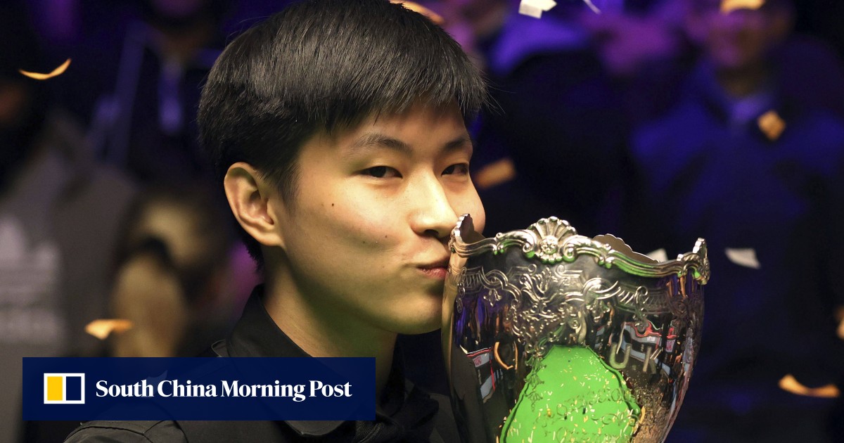Chinese snooker star Zhao Xintong hailed as future world champion after ...