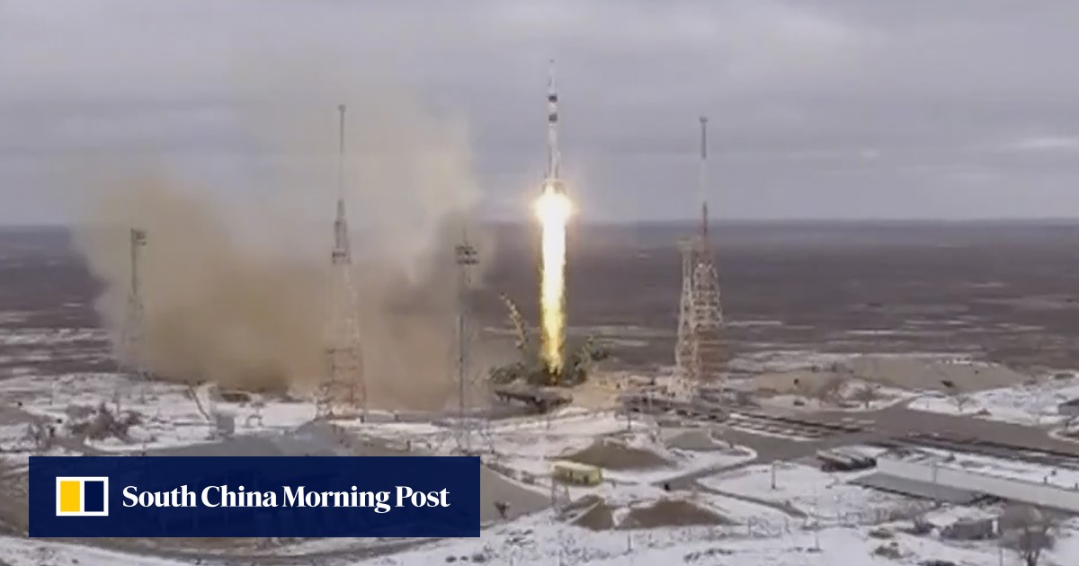 What a blast: Russian rocket lifts off carrying Japanese billionaire to ...