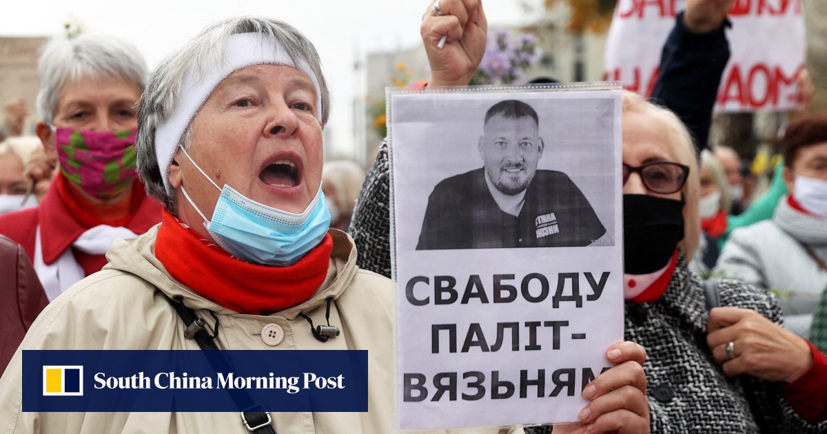 Belarus opposition leader Sergei Tikhanovsky jailed for 18 years ...