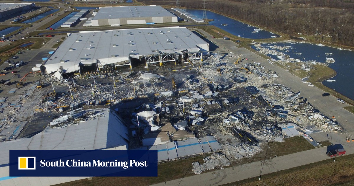 Amazon worker killed in warehouse collapse wasn’t allowed to leave when ...