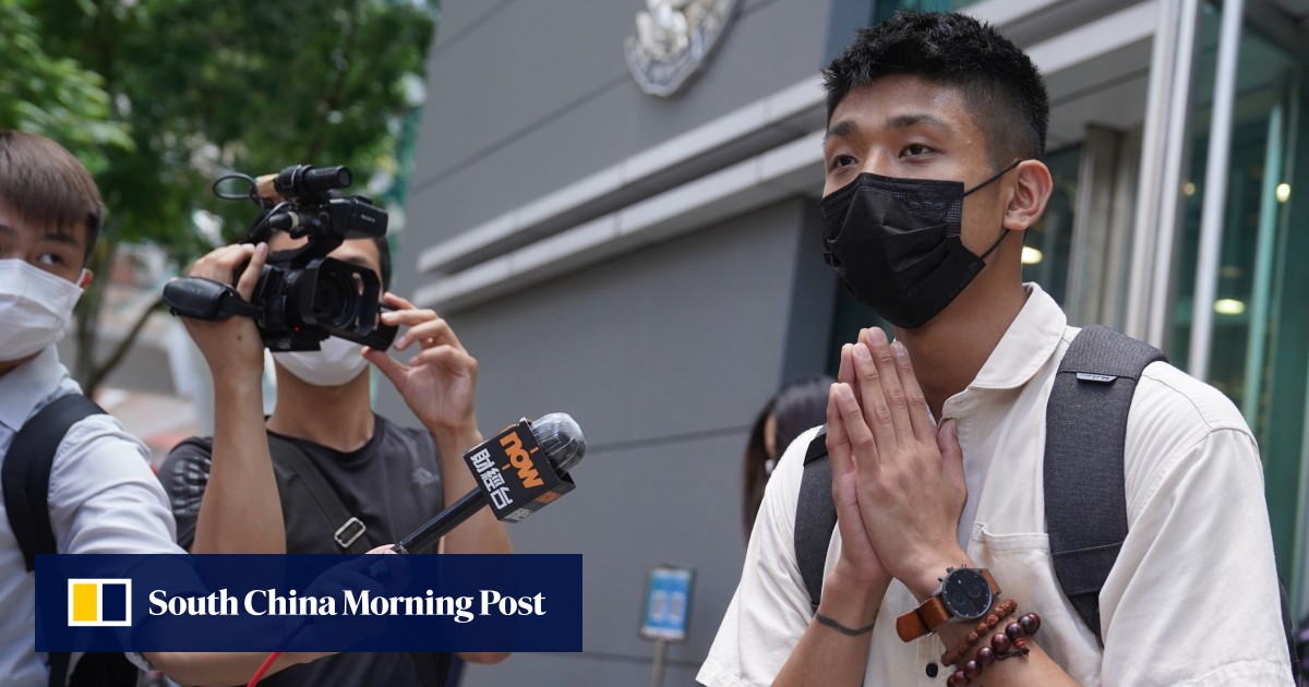 Hong Kong activist arrested again for allegedly violating bail terms ... Hong Kong activist arrested again for allegedly violating bail terms ...