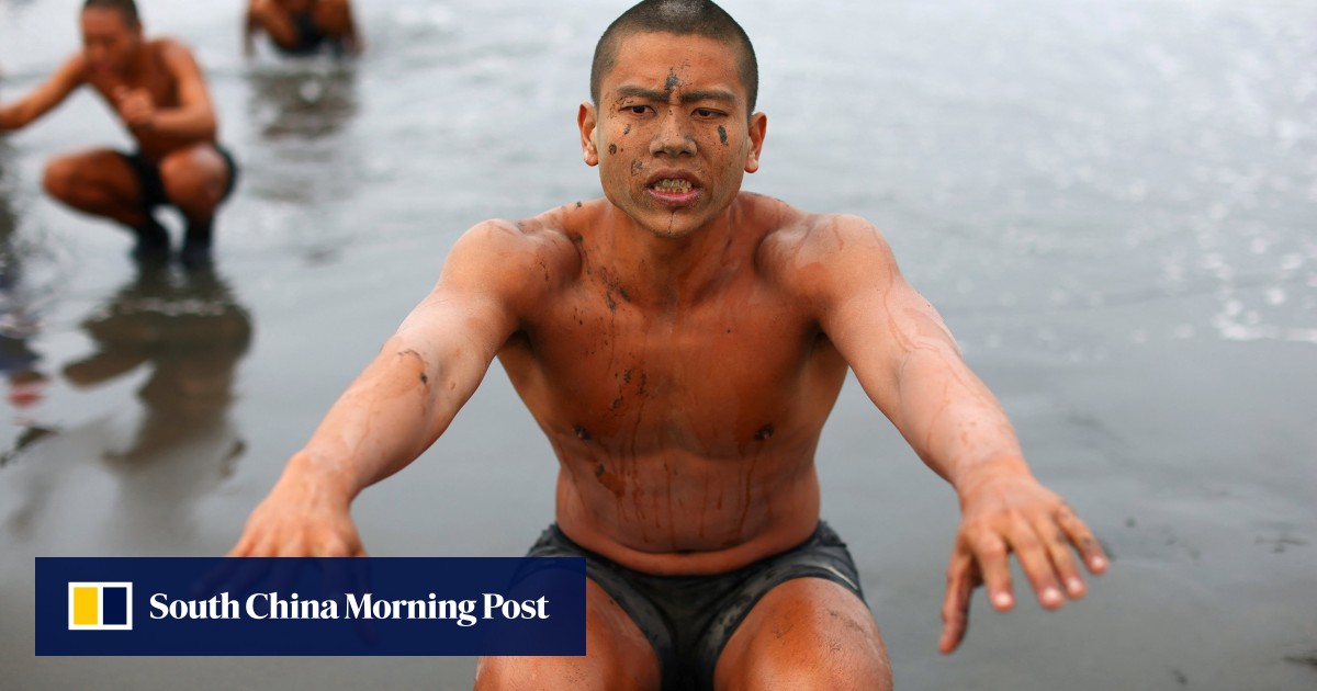 Inside Taiwan’s brutal navy frogman boot camp as island trains marines for war | South China ...