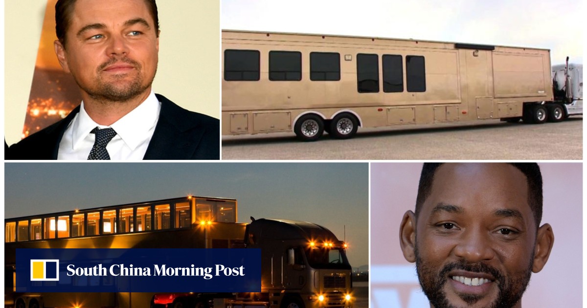 6 OTT celebrity motorhomes, ranked: from Leonardo DiCaprio’s glamorous ...