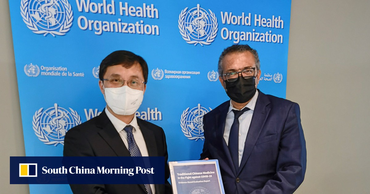 World Health Organization chief given report on use of traditional ...