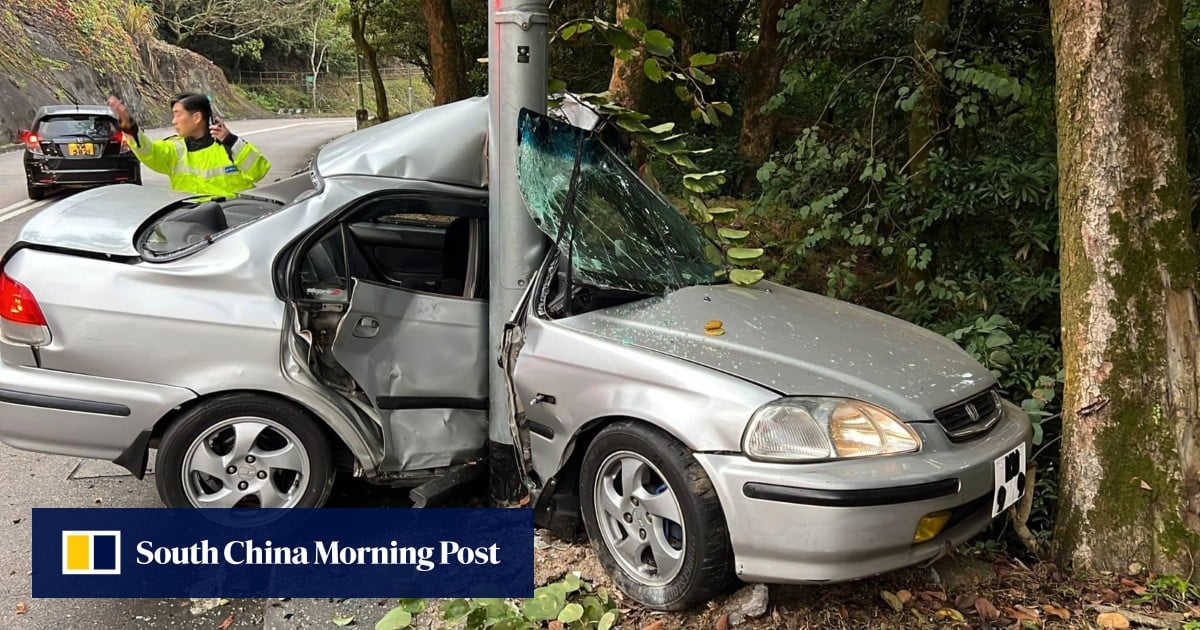 Hong Kong Driver Dies In Hospital After Highway Collision With Lamp