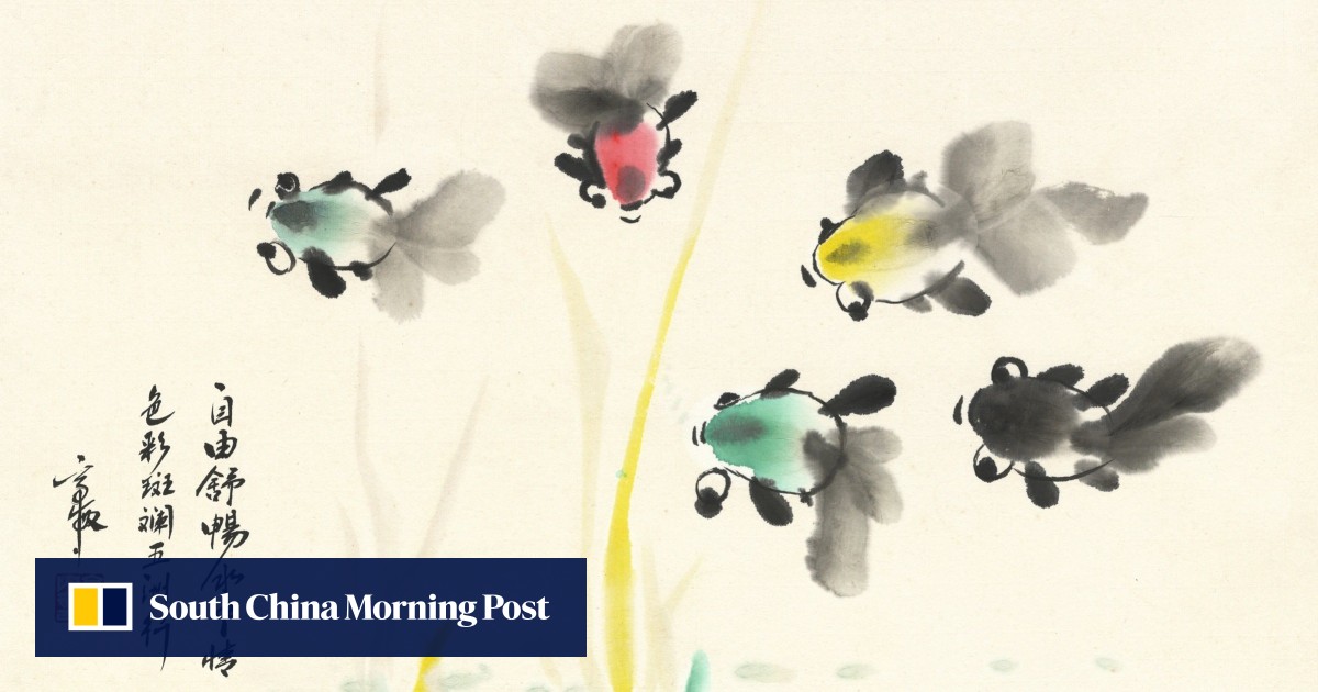 Artwork by Chinese Olympians Gao Min and Ye Qiaobo featured at Beijing ...