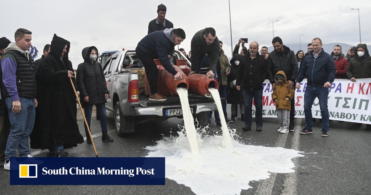 Greek farmers threaten to block highways in protest against rising ...