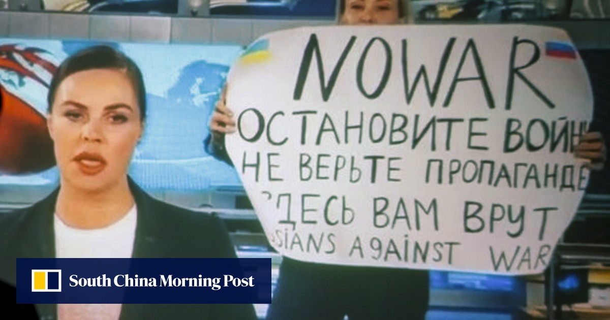 Russian journalist who protested against Ukraine war on TV released ...