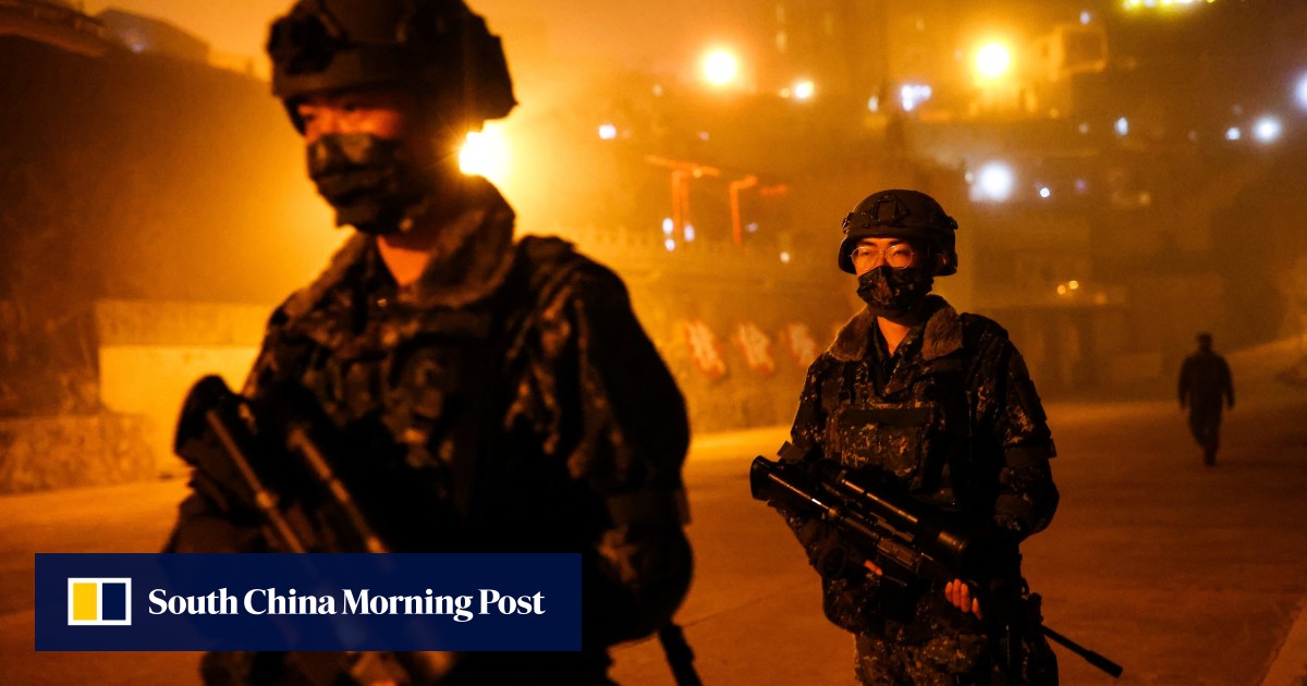 Taiwan live-fire drills on islet closest to mainland China underscore ...