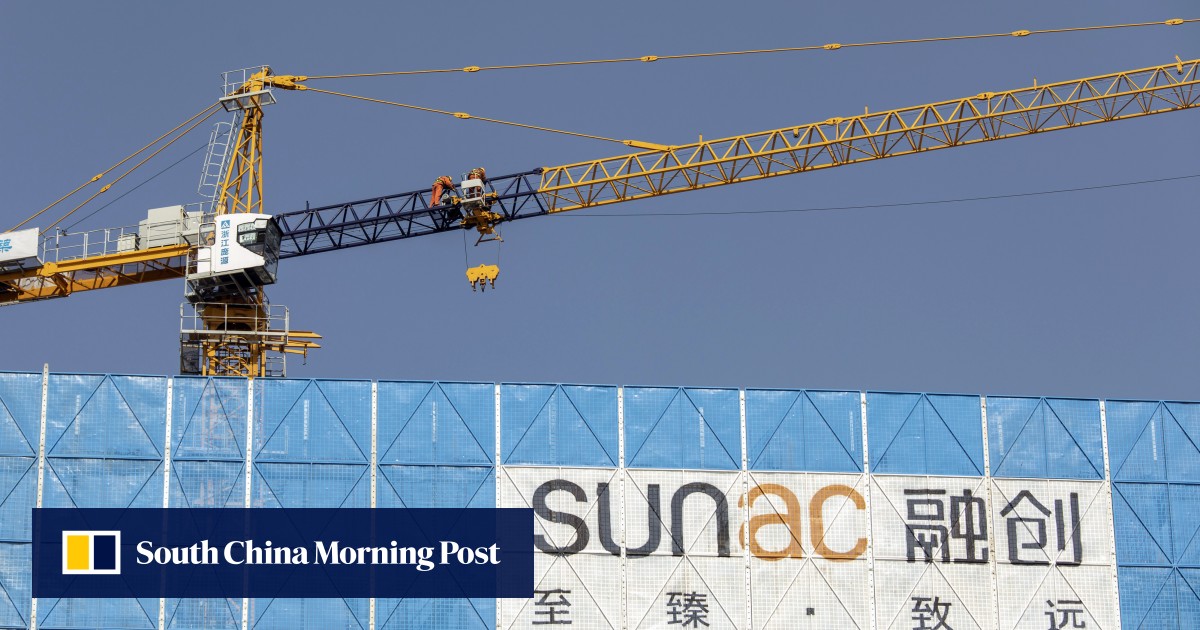 Sunac’s shares plunge as another cash-strapped Chinese developer says ...