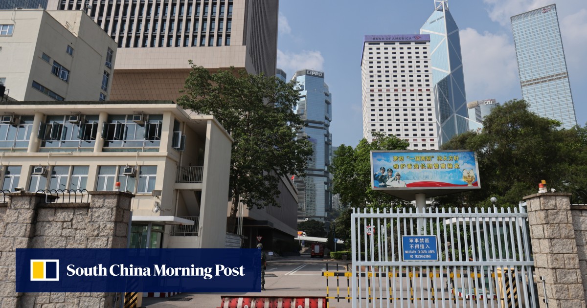 Senior Chinese naval officer appointed as political commissar of Hong ...