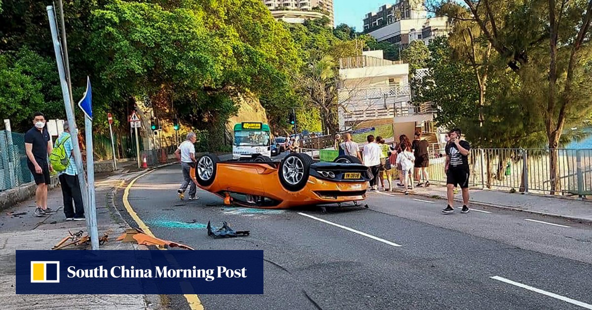 Hong Kong man and passenger both walk away with arm injuries after ...