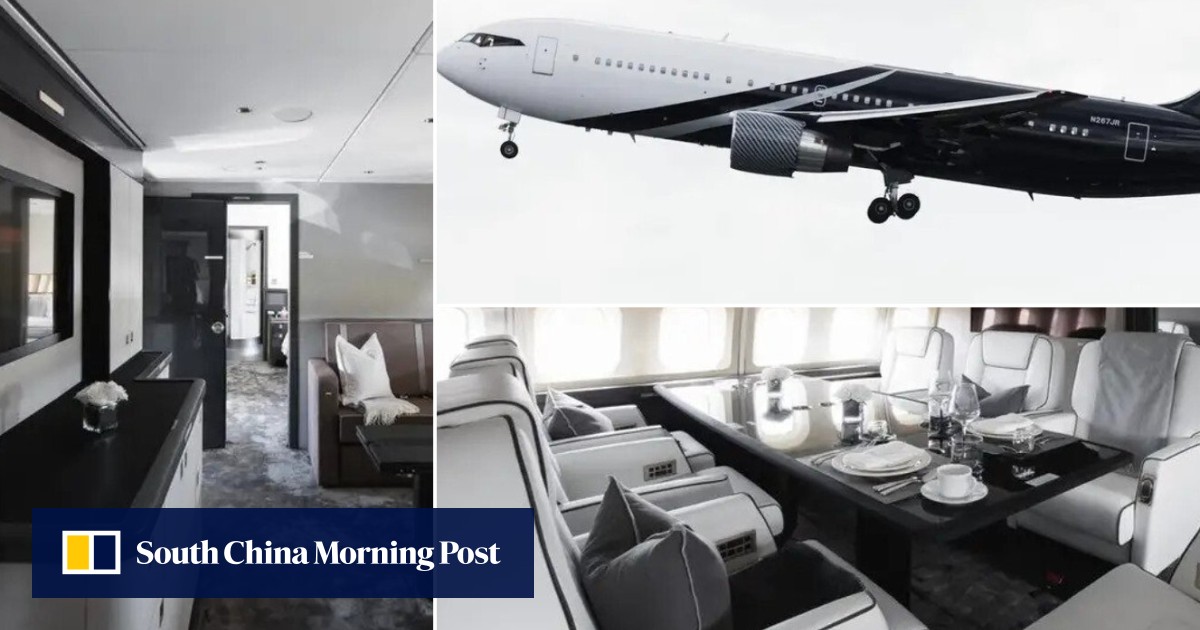 Peek inside this new Boeing 767 VIP private jet, which sleeps 17 and ...