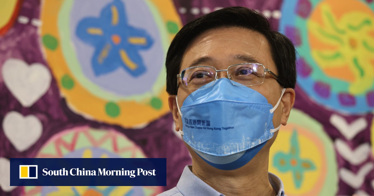 Exclusive | Hong Kong chief executive election 2022: sole candidate ... Exclusive | Hong Kong chief executive election 2022: sole candidate ...