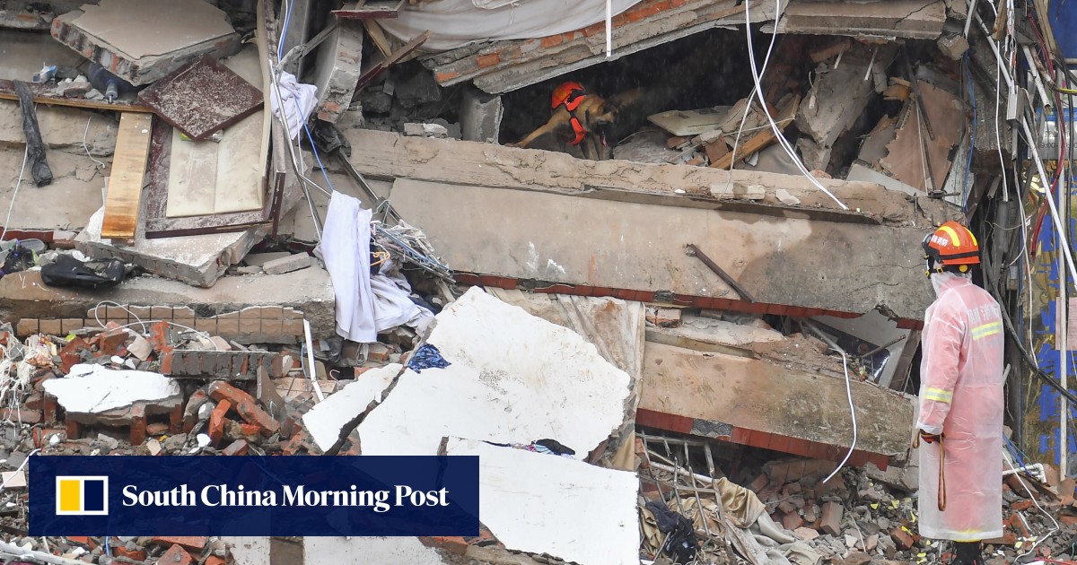 9 held over building collapse in Chinese city of Changsha as rescuers ...