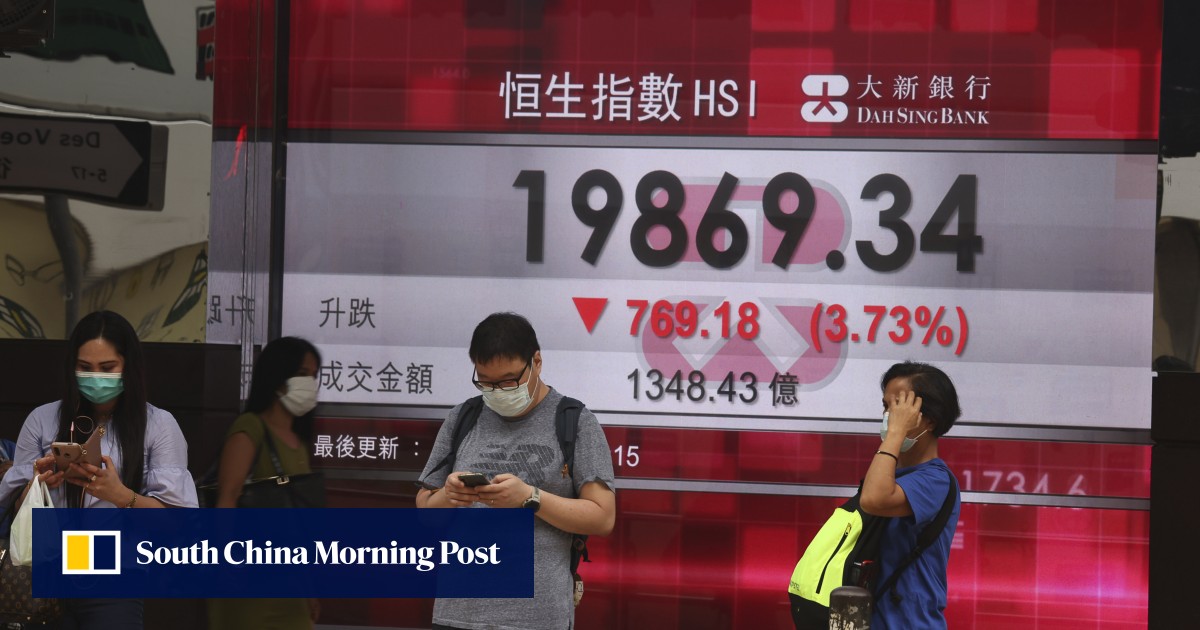 Chinese tech stocks tumble as insiders sell Meituan, JD Health while Hong Kong faces recession ...