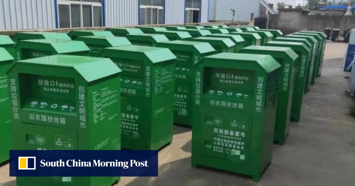 Chinese scammers using fake charity bins make a killing tricking Good ...