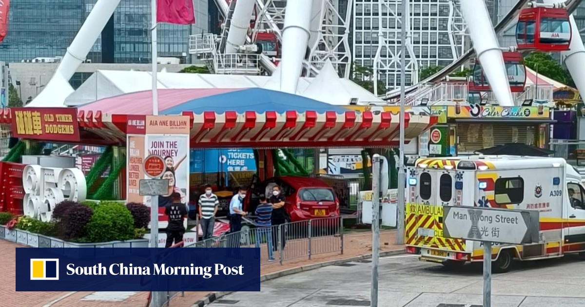 Hong Kong Driver 93 Escapes Serious Injuries After Crashing Into