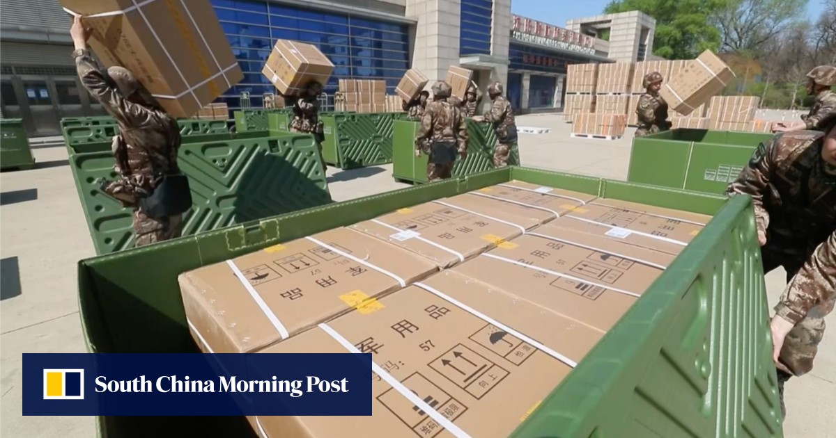 Chinese media unveils details of US-inspired military logistics system ...