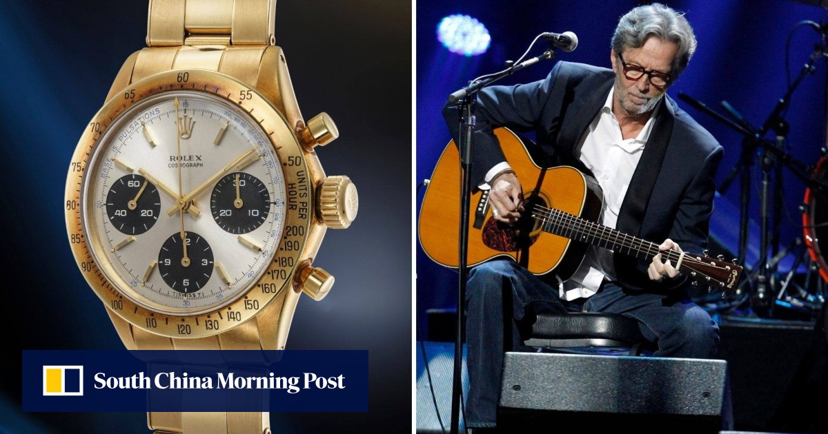 Eric Clapton’s Crazy Doc Rolex may fetch US$1.6 million at auction ...