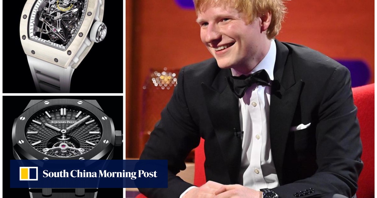 Inside Ed Sheeran’s US$6 million luxury watch collection – surprised to ...