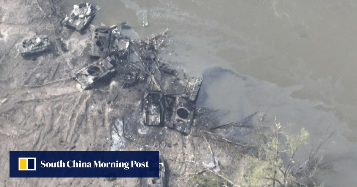 Russia takes heavy losses in failed river crossing, Ukraine says ...