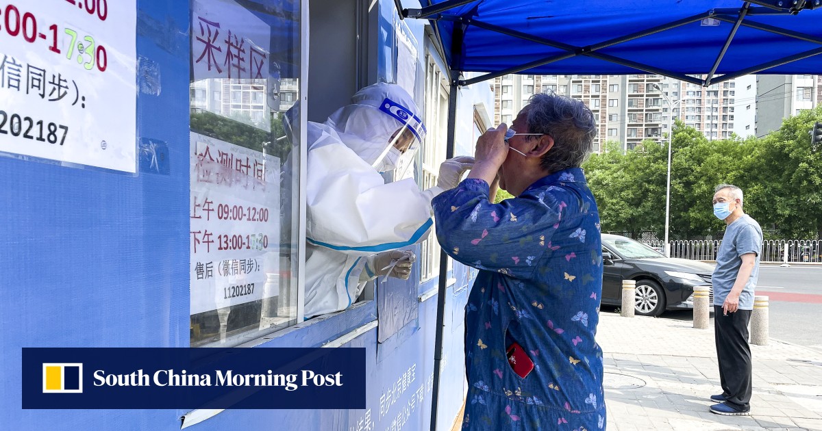 China’s online maps dotted with Covid-testing booths as testing becomes ...