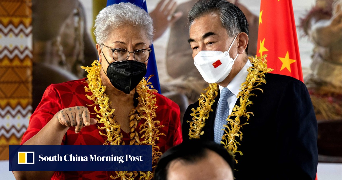 China-West rivalry hits the Pacific as Wang Yi comes calling with ...