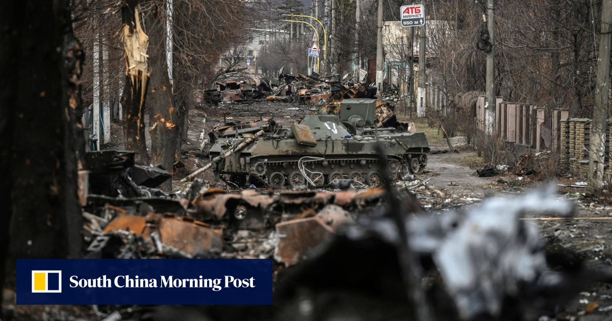 Russian army base scrambling for Ukraine war supplies, locals and ...