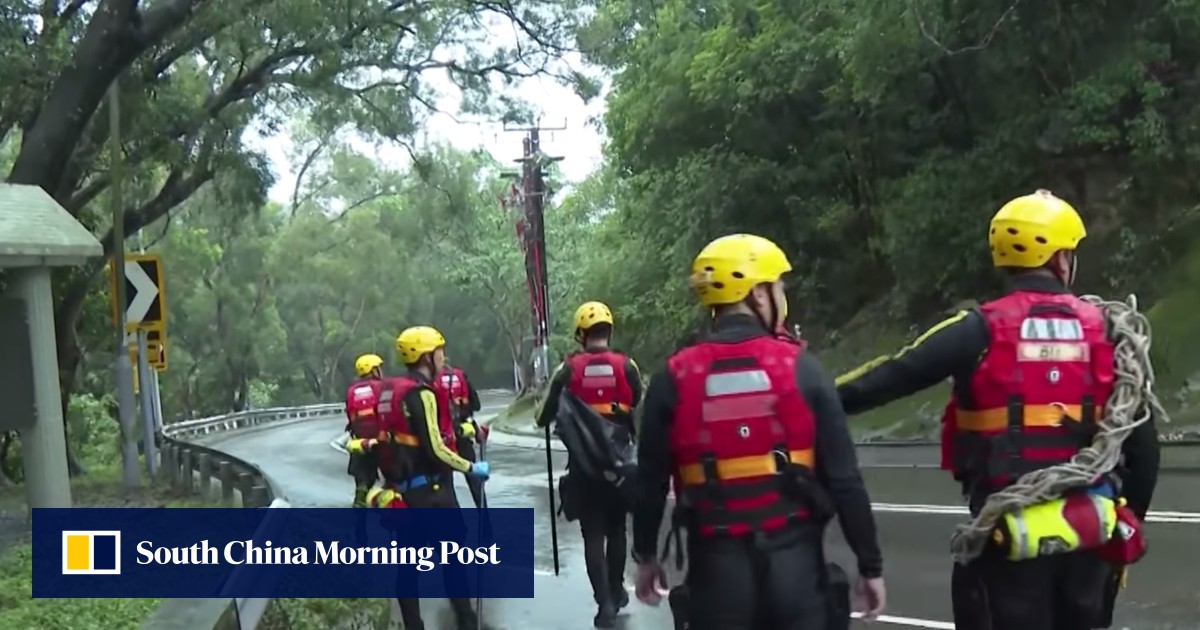 Body of missing Hong Kong hiker, 52, found a day after she was swept ...
