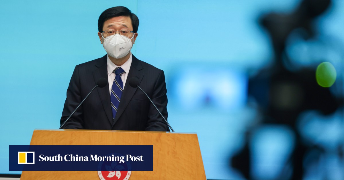 Incoming Hong Kong leader John Lee vows US sanctions will not interfere ...