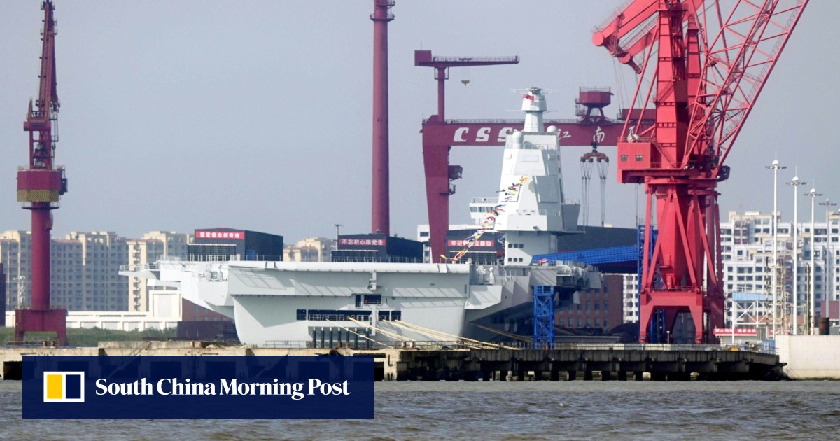 When will China’s Fujian aircraft carrier be ready for active duty ...