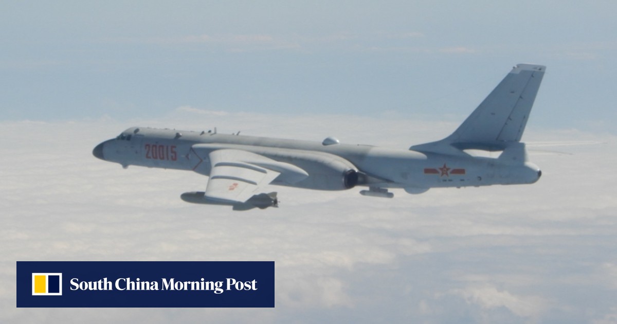China’s H-6 bombers in show of air-navy coordination near southern ...